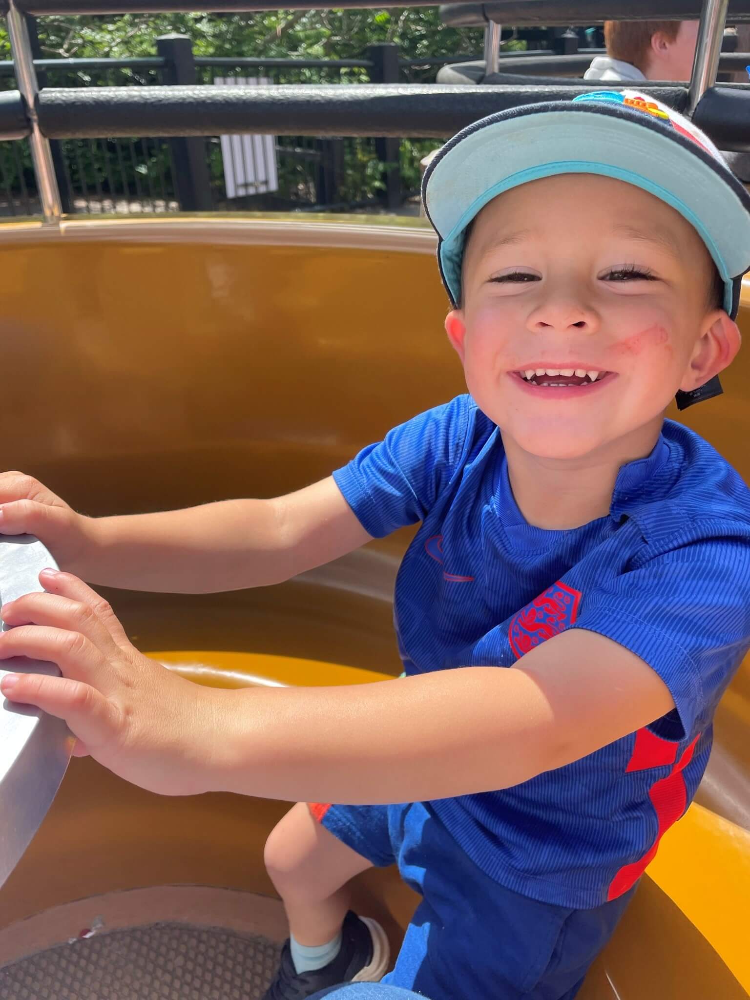 “Johnny, the bear, comes with us to all Bruce’s gruelling treatments ...