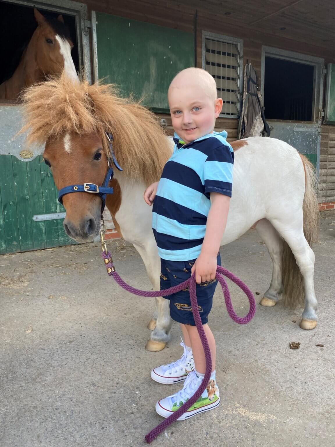 Brave Archie faces childhood cancer with help from Snuggles the sensory ...