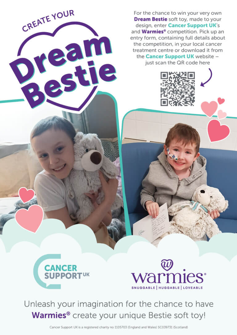 “Create Your Dream Bestie” competition - Cancer Support UK